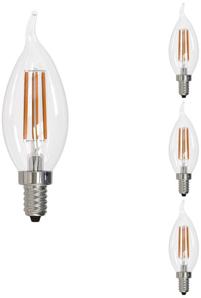 Bulbrite 862858 Contemporary LED 6W E12 (pack of 4) Bulbs - BUL-862858