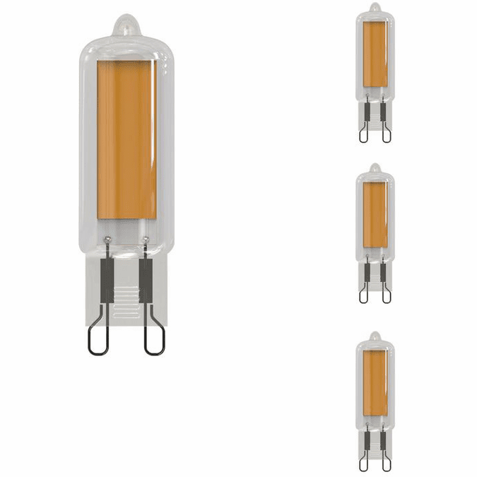 Bulbrite 862863 Wafer Contemporary LED 3.5W G9 (pack of 4) Light Bulbs ...