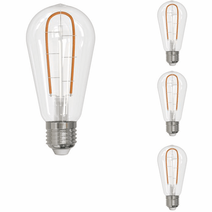 Bulbrite 862867 Modern LED 3W ST18 (pack of 4) Light Bulbs - BUL-862867