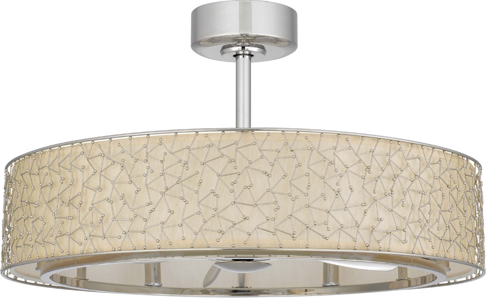 Cal CF-1001 Breezymeadow Brushed Steel Home Ceiling Fan - CAL-CF-1001