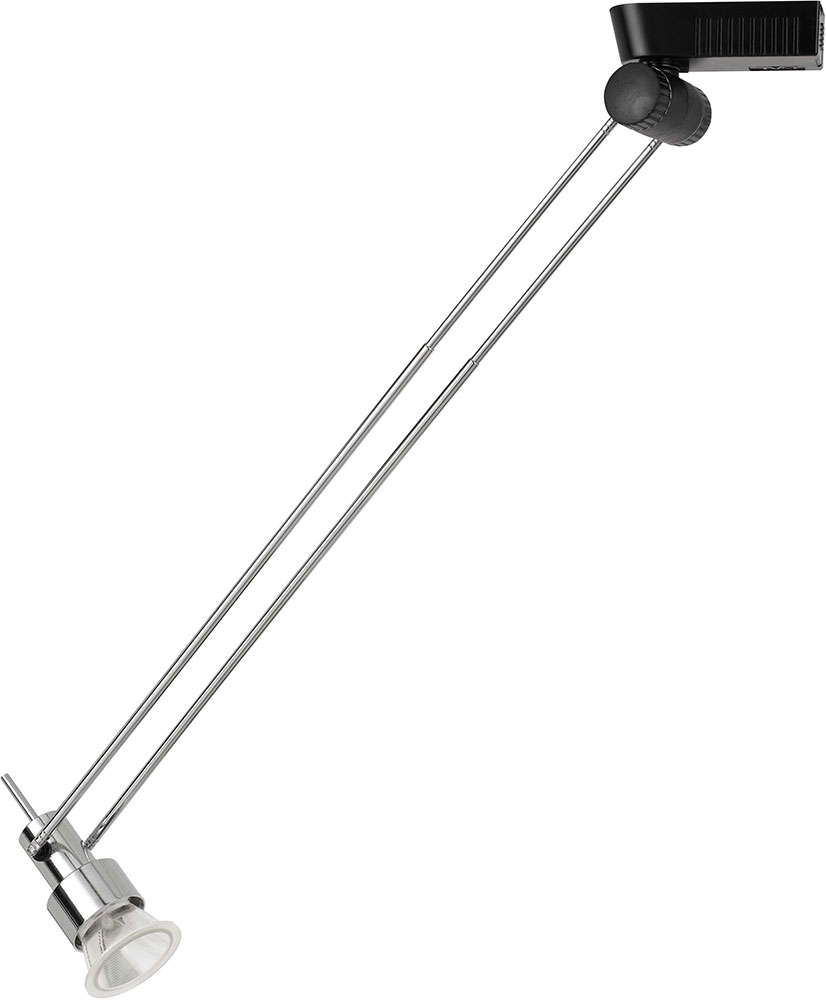 Cal HT-671-CH Modern Chrome LED Track Lighting Fixture - CAL-HT-671-CH