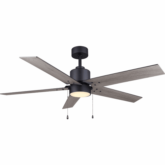 Canarm CF52ROM5BK-ES CFan Contemporary Black LED 52" Home Ceiling Fan ...