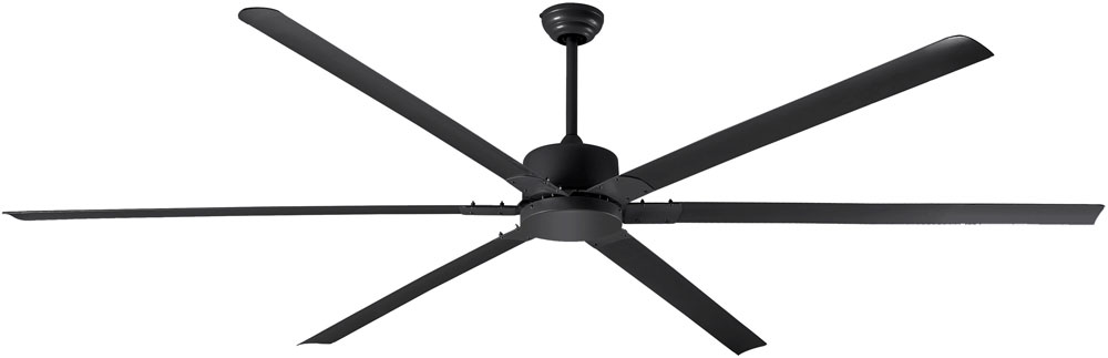 Canarm CP120BK Industrial Contemporary Black 120" Home Ceiling Fan ...
