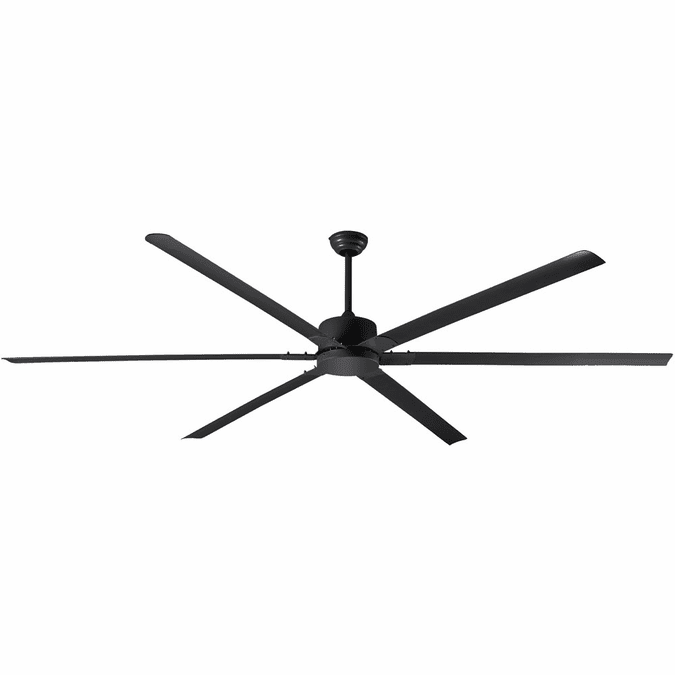 Canarm CP120BK Industrial Contemporary Black 120" Home Ceiling Fan ...