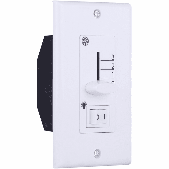 Canarm CQ008 Contemporary White Fan Control - CAN-CQ008