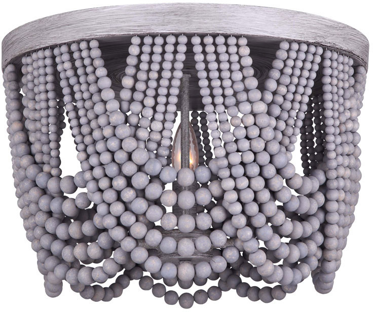 Canarm ISF1001A03BGY Kipling Grey Ceiling Light Fixture - CAN-ISF1001A03BGY