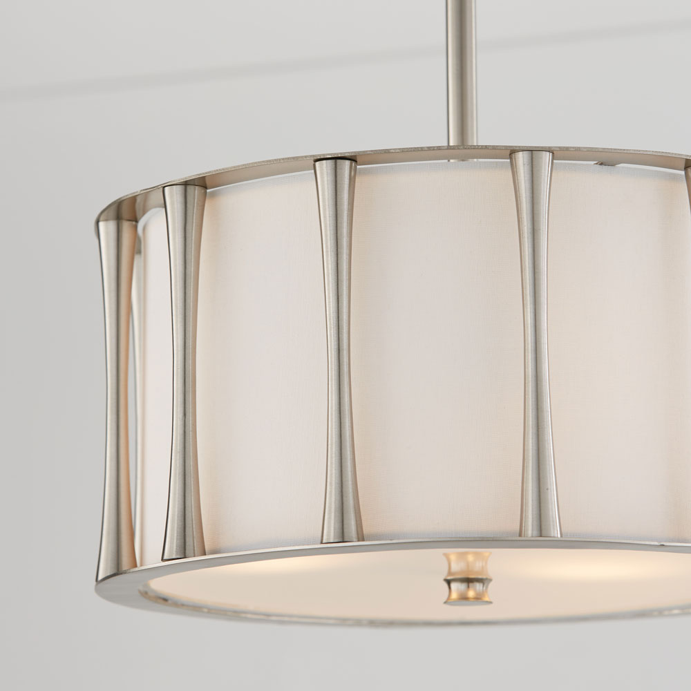 Capital Lighting 244631BN Bodie Brushed Nickel Ceiling Light Fixture ...