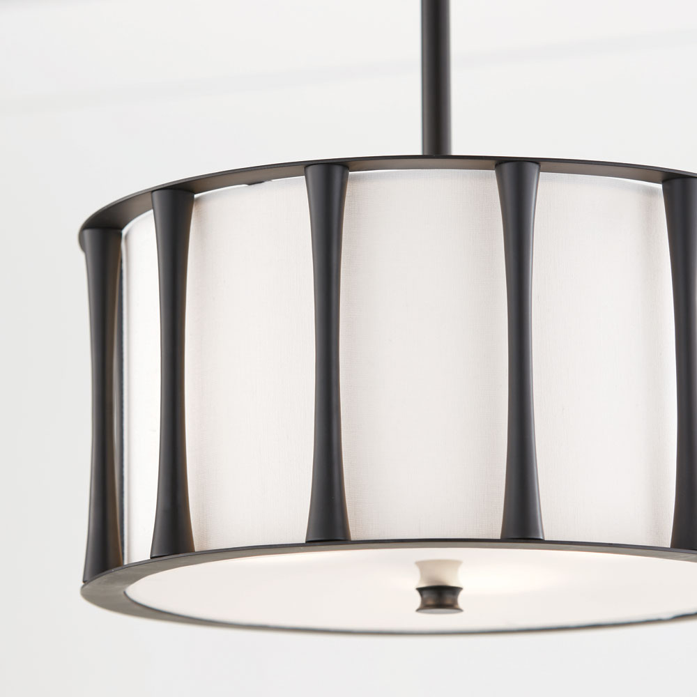 Capital Lighting 244631MB Bodie Matte Black Overhead Light Fixture ...
