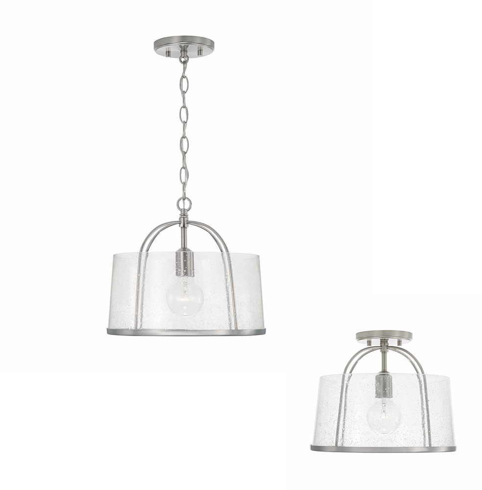 Capital Lighting 247011BN Madison Modern Brushed Nickel 4-Light Ceiling ...