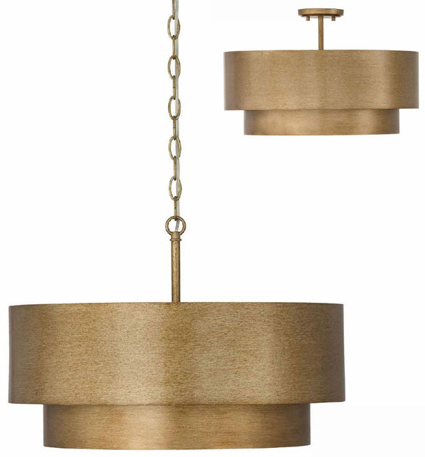 Capital Lighting 339041ML Jude Modern Mystic Luster Ceiling Light ...