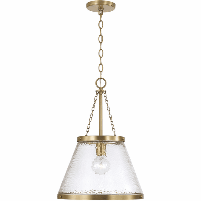 Capital Lighting 355312AD Landon Modern Aged Brass Foyer Lighting ...