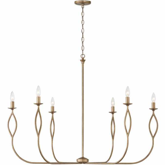 Capital Lighting 452563ML Cohen Modern Mystic Luster Ceiling Chandelier ...