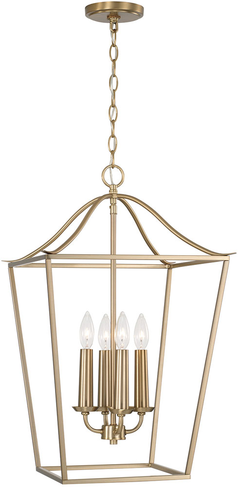 Capital Lighting 550641MA Grady Contemporary Matte Brass Foyer Light ...