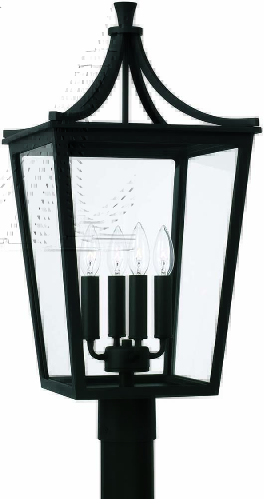 Capital Lighting 947943BK Adair Black Outdoor Post Light Fixture - CPT ...
