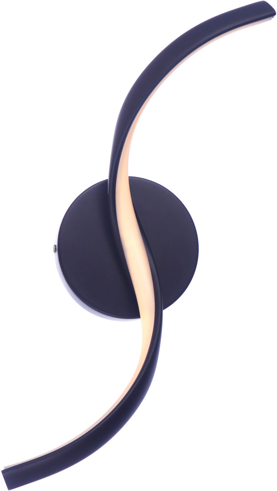 Craftmade 55760-FB-LED Pulse Contemporary Flat Black LED Wall Light ...