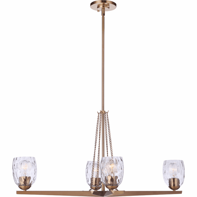 Craftmade 57374-SB Guiding Star Contemporary Satin Brass Ceiling ...