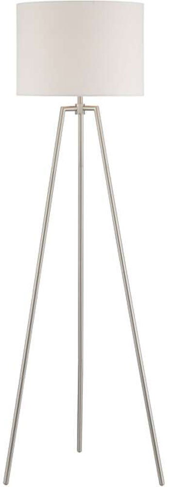 Craftmade 86247 Modern Brushed Polished Nickel Light Floor Lamp - CFT-86247