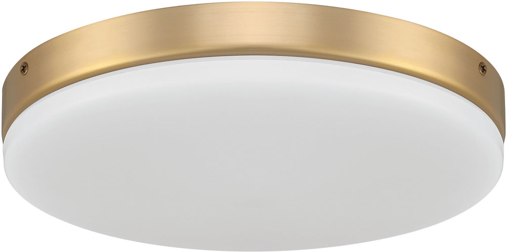 Craftmade MNDLK-SB-LED Mondo Modern Satin Brass LED Fan Light Fixture ...