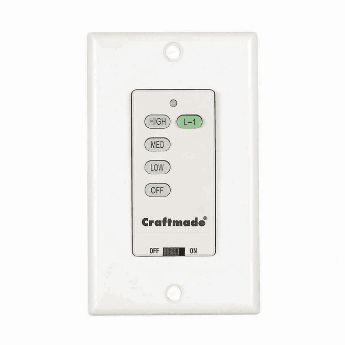 Craftmade UCI-WALL White Universal Intelligent Fan Wall Control - CFT ...