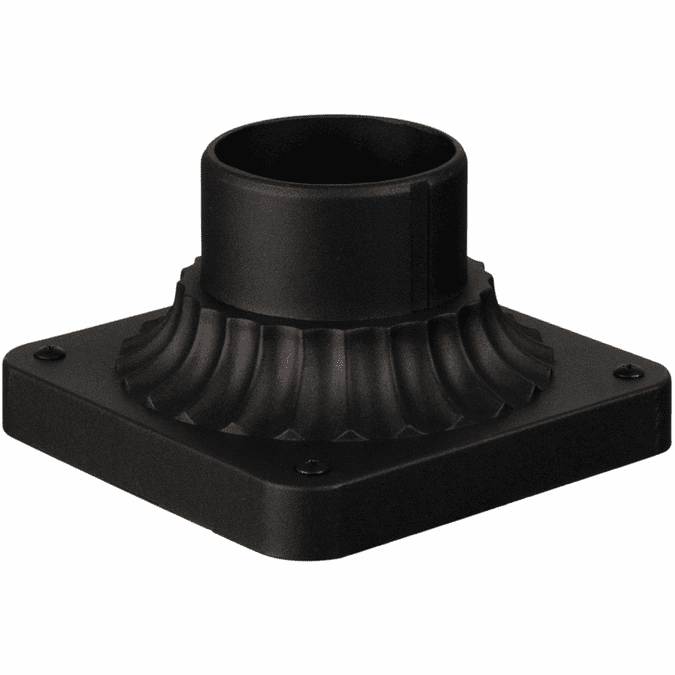 Craftmade Z200-TB Modern Matte Black Post Mount - CFT-Z200-TB
