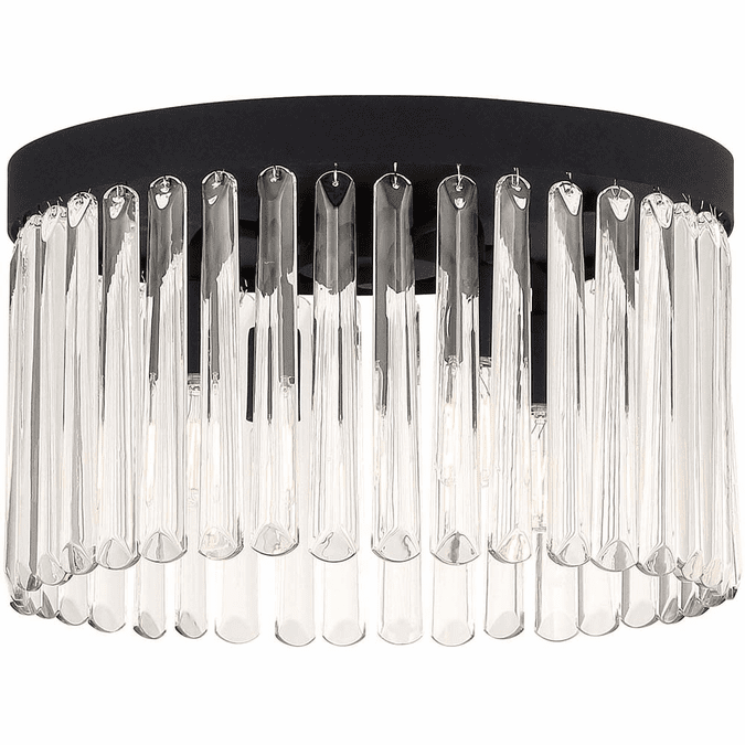 Crystorama EMO-5400-BF Emory Crystal Black Forged Ceiling Lighting ...