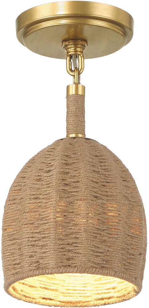 Crystorama JAC-10502-SG_CEILING Jace Modern Soft Gold LED Ceiling Light ...