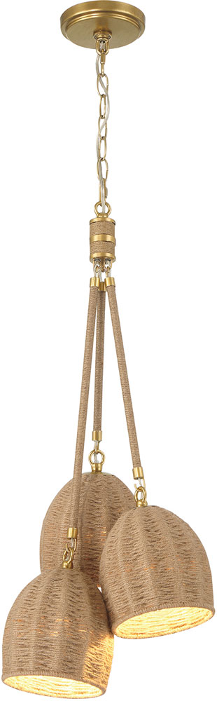 Crystorama JAC-10507-SG Jace Modern Soft Gold LED Multi Drop Ceiling ...