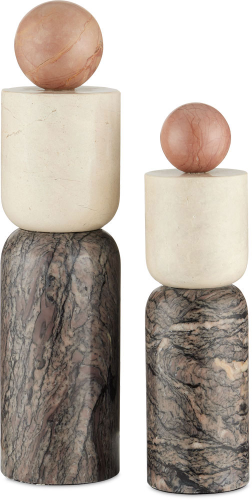 Currey & Company 1200-0817 Moreno Contemporary Natural Marble Objects ...