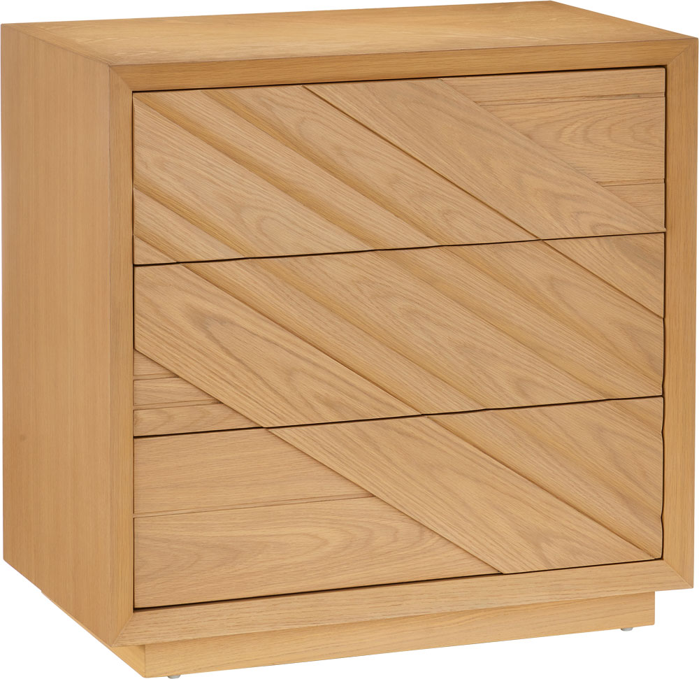 Currey & Company 3000-0316 Margot Contemporary Light Oak / Beige Chest ...