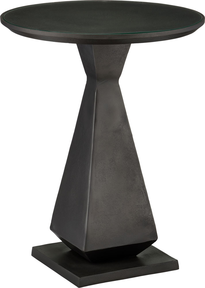 Currey & Company 4000-0191 Janil Contemporary Graphite / Clear Accent ...