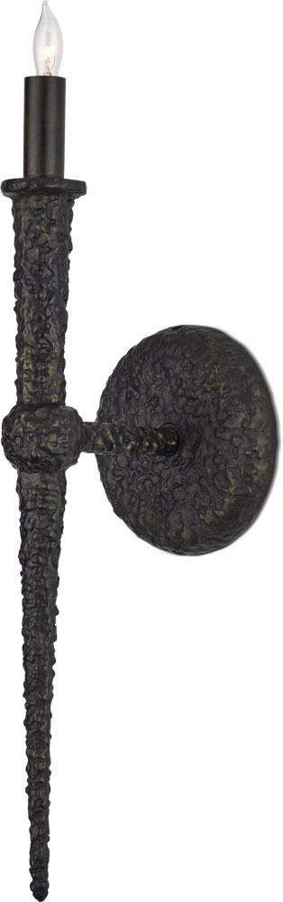 Currey & Company 5000-0268 Blackthorn Modern Aged Bronze Sconce ...