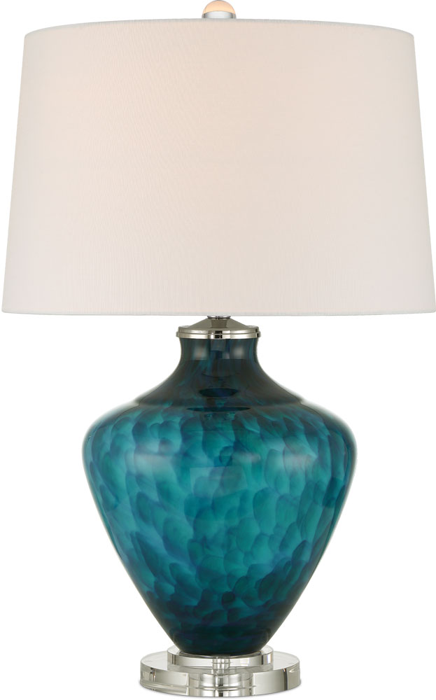 Currey & Company 6000-1022 Sapphire Blue / Clear Table Lighting - CCO ...