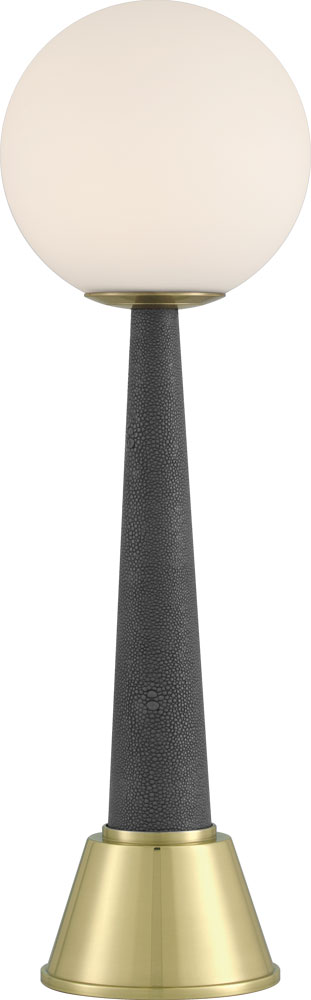 Currey & Company 6700-0005 Sortie Modern Polished Brass / Milk Cordless ...