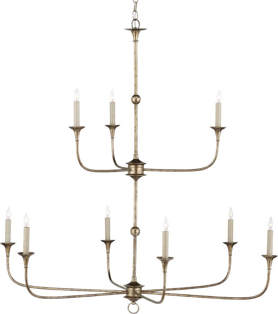 Currey & Company 9000-1129 Nottaway Contemporary Pyrite Bronze ...