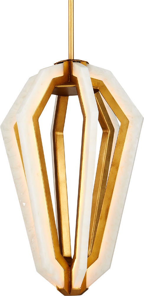 Currey & Company 9000-1156 Riviere Modern Natural / Contemporary Gold ...