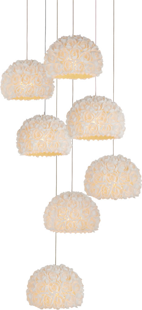 Currey & Company 9000-1179 Virtu Contemporary Natural / Silver Multi ...