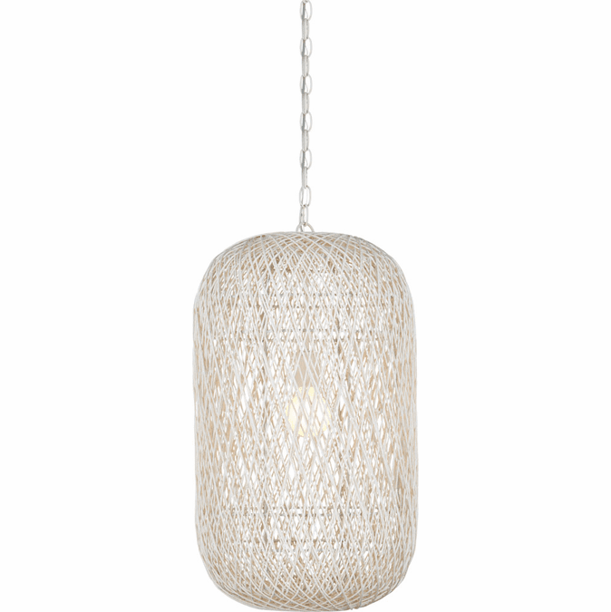 Currey & Company 9000-1211 Cocoon Medium Cream / Vanilla Pendant ...