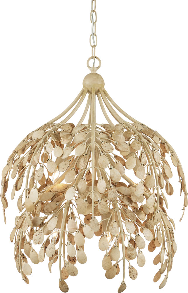 Currey & Company 9000-1265 Maypan Contemporary Coco Cream / Natural ...