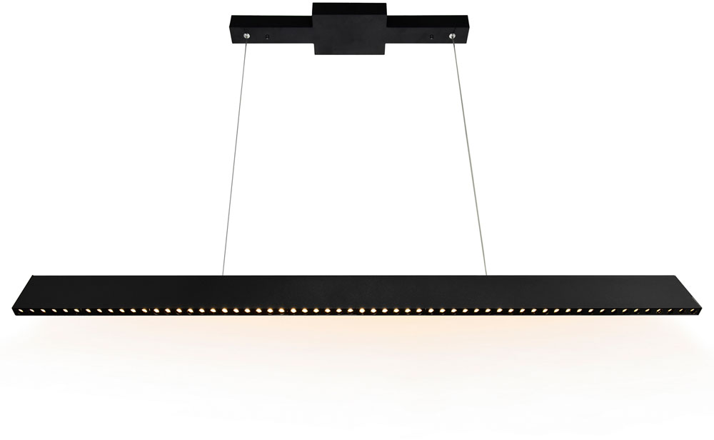 CWI Lighting 7145P45-A-101 Bellagio Modern Black LED Island Light ...