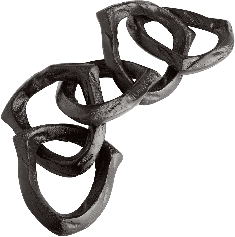 Cyan Design 11345 Valerian Modern Black Sculpture - CYN-11345
