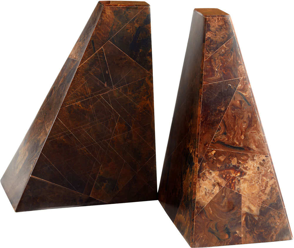 Cyan Design 11529 Taurus Modern Brown Bookends - CYN-11529