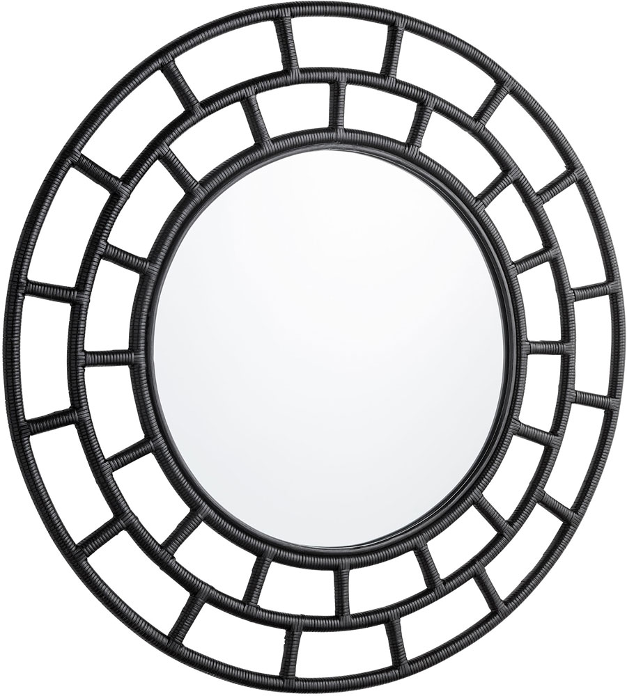 Cyan Design 11602 Comoros Modern Black Mirror - CYN-11602