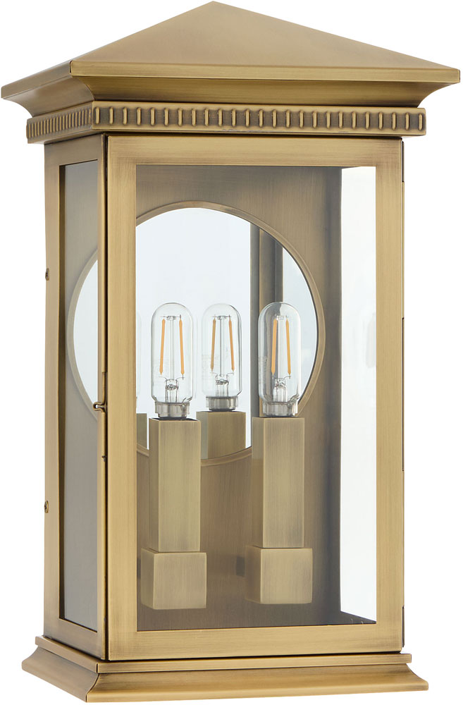 Cyan Design 11996 Guilford Heritage Brass Outdoor Wall Sconce Lighting ...