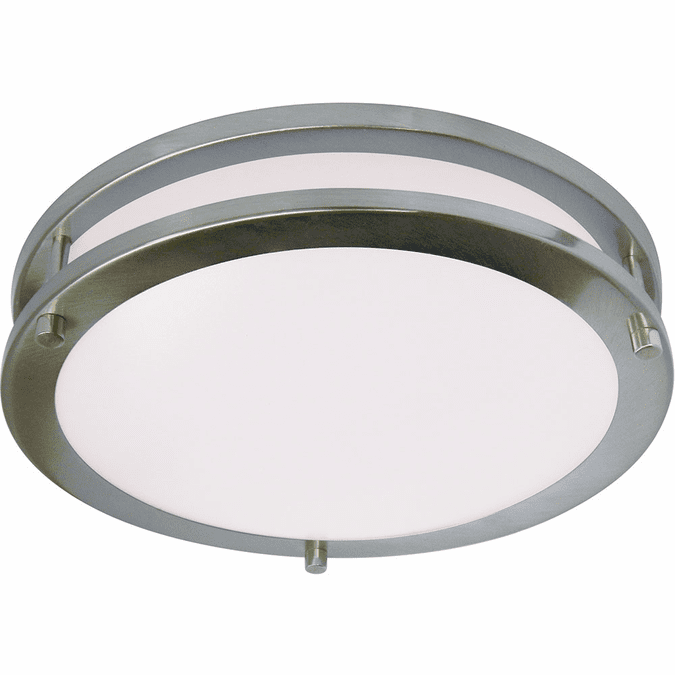 Cyber Tech C15SAT-NS-LED Saturn Nickel Satin LED Ceiling Light Fixture ...