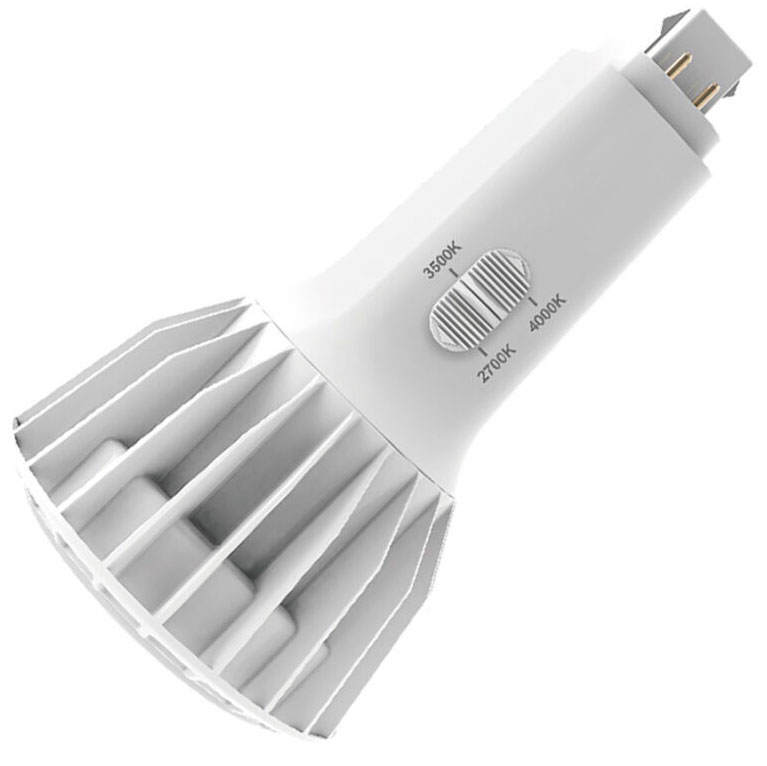 Cyber Tech LB16R30PL-V/CCT Contemporary LED 4-Pin Bulb - CYB-LB16R30PL ...
