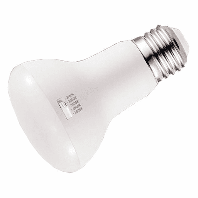 Cyber Tech LB50R20-D/CCT Modern LED 6 Watt BR20 Dimmable Reflector ...