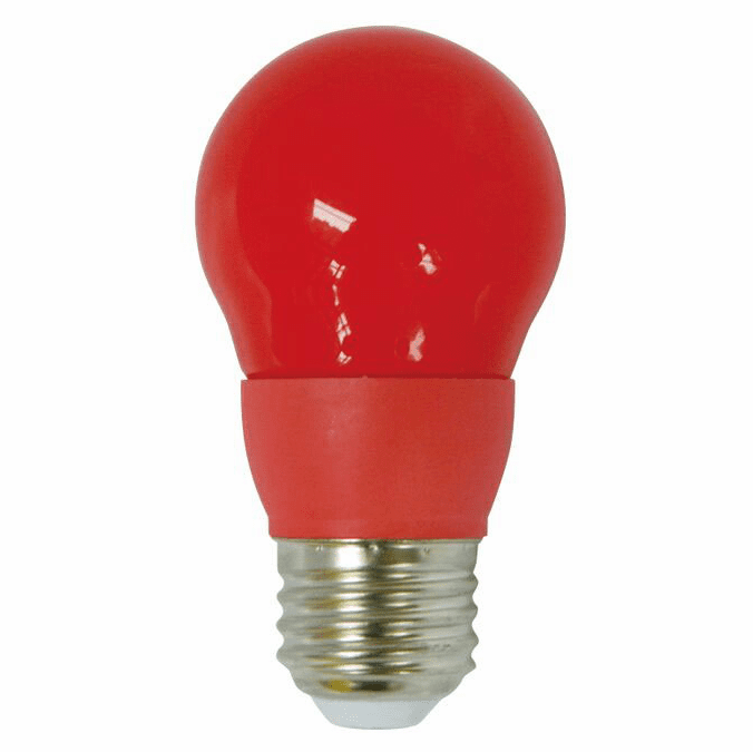 Cyber Tech LB5A-RD 5 Watt LED A15 Red Bulb - CYB-LB5A-RD