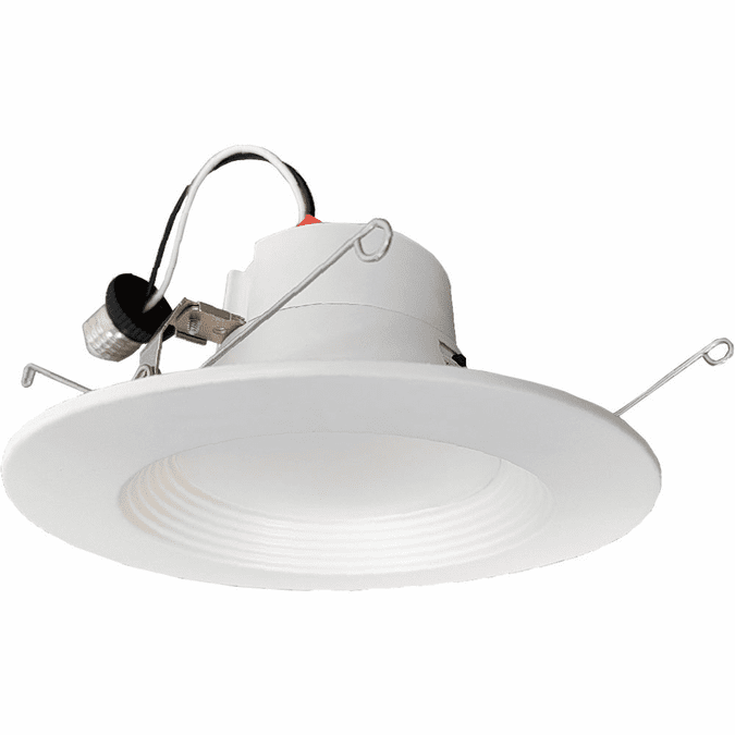 Cyber Tech LC12RT6-B-CCTBK Contemporary LED 5"- 6" Dimmable Baffled ...