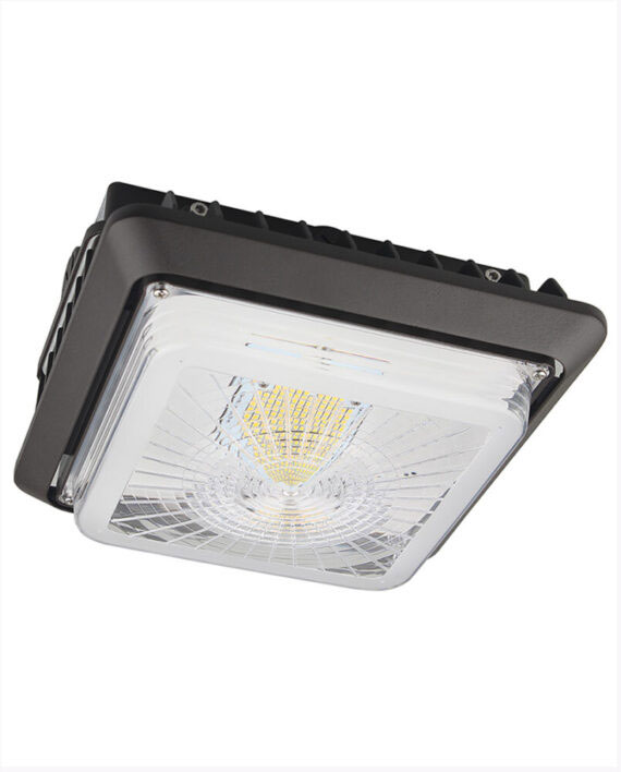 Cyber Tech LWP40CPF-D/850 Modern Bronze LED Exterior 40W Low Profile ...