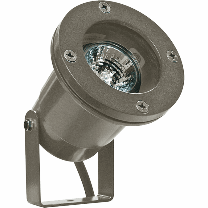Dabmar LV108-BZ Modern Bronze Halogen Low Voltage Exterior Cast ...